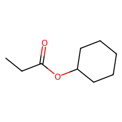 Cyclohexyl propionate (CAS 6222-35-1) - Chemical & Physical Properties by Cheméo